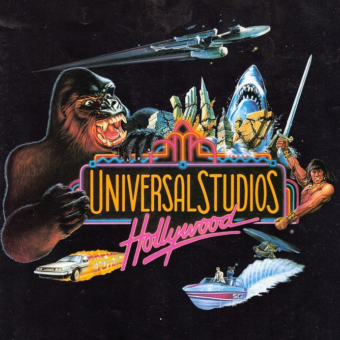 Universal Studios Hollywood. 1990🇺🇸 – NeonTalk