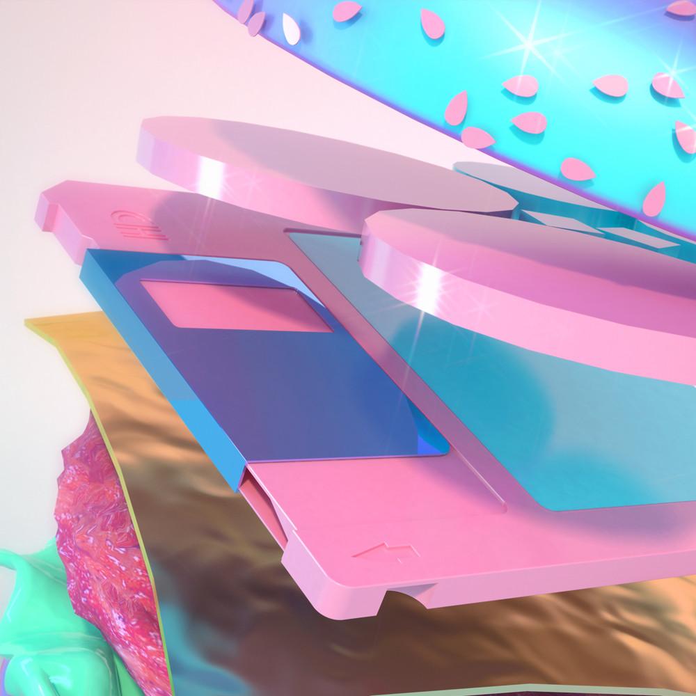 "Burger with Floppy Disk" Art Print by Pastelae – NeonTalk